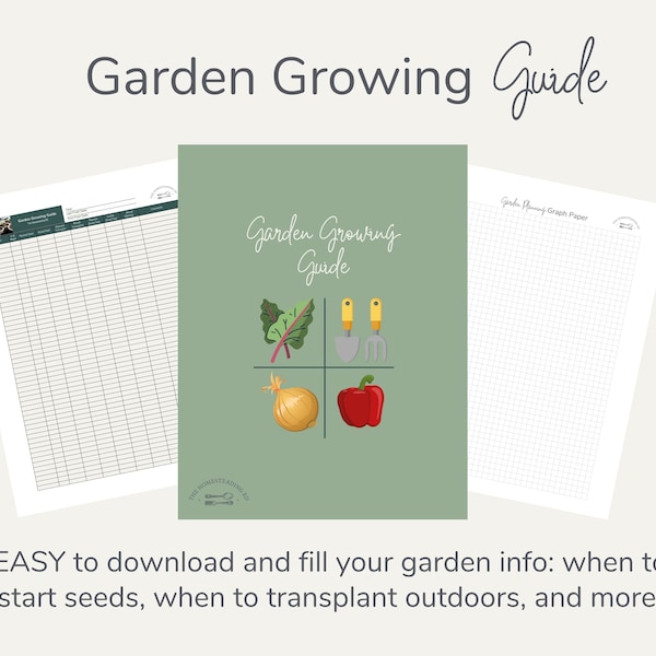 Garden Planner - Etsy