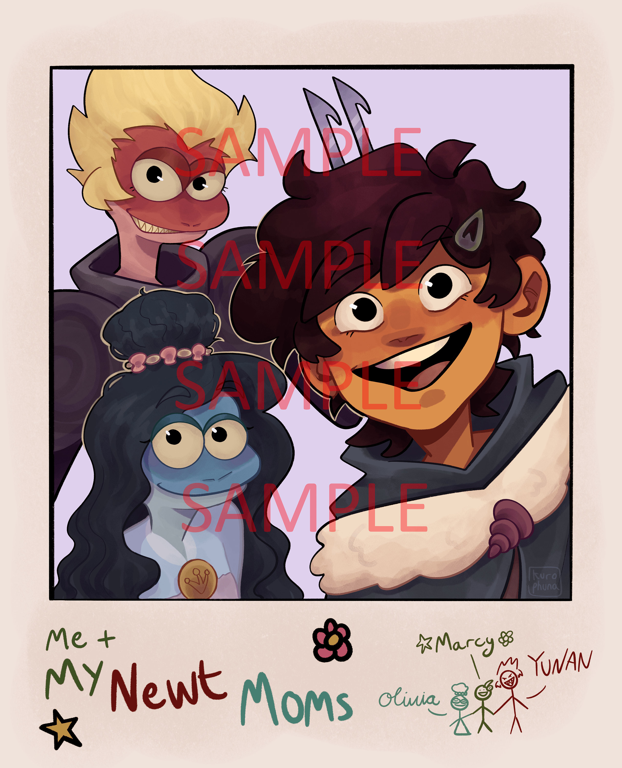 Newtopian Marcy Yunan and Olivia Polaroid Print - Etsy