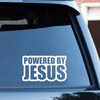 Jesus Name God Messiah Words Wall Sticker | Christian Bible Scripture ...