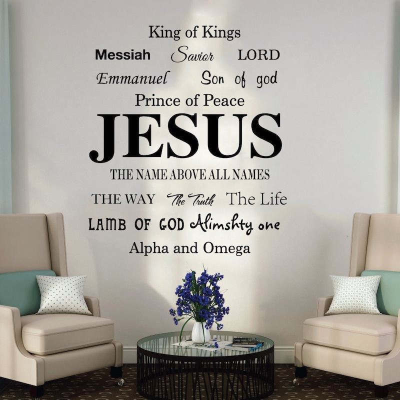 Scripture Wall Words - Etsy
