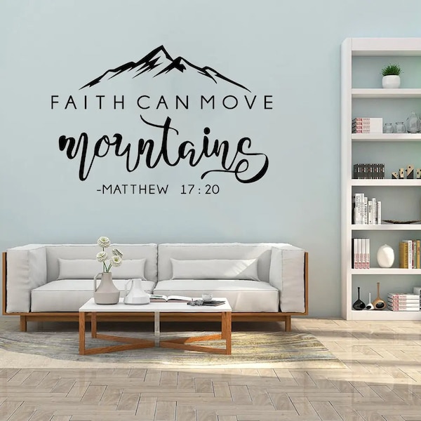 Scripture Wall Decal - Etsy