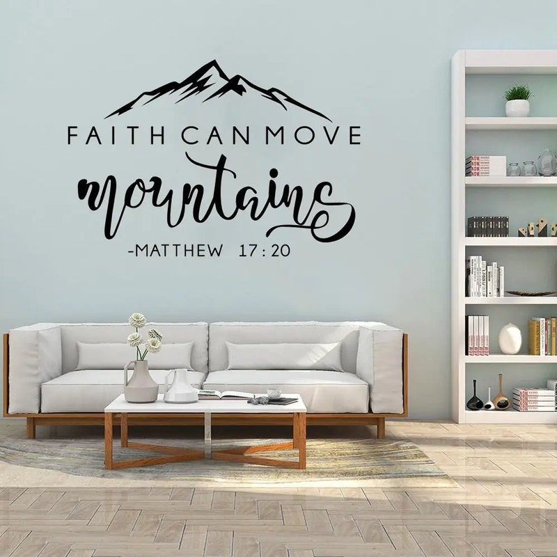 Scripture Wall Decal - Etsy