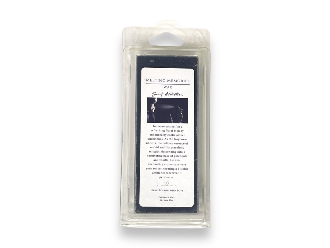Sweet Addiction Wax Melt Snap Bar/samples Black Sweet Woody - Etsy UK