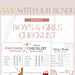Daily Checklist for Boys | to Do List Template | Kids Routine Chart ...