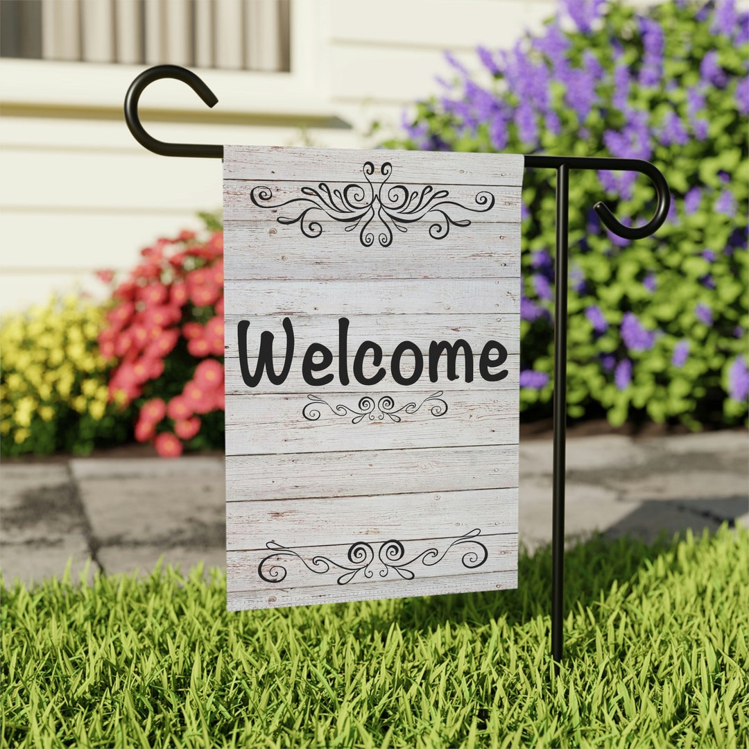 Home Welcome Flag, Farmhouse Flag, Welcome Home Flag, Outdoor Decor ...