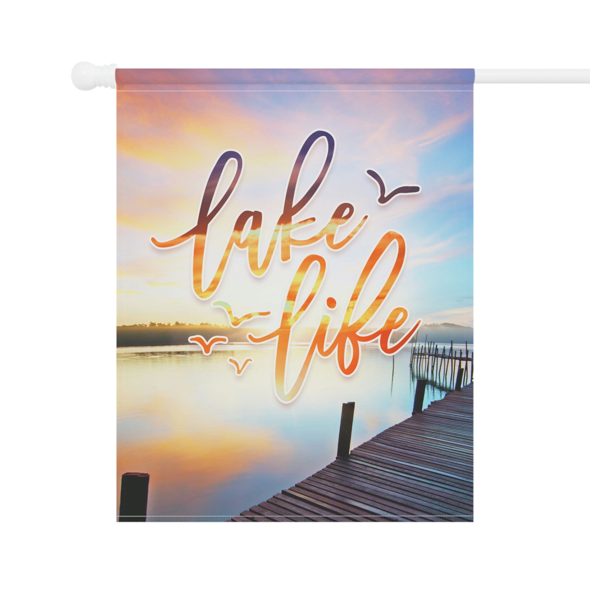 Lake Life Flag Lake House Flag Summer Garden Flag Lake - Etsy
