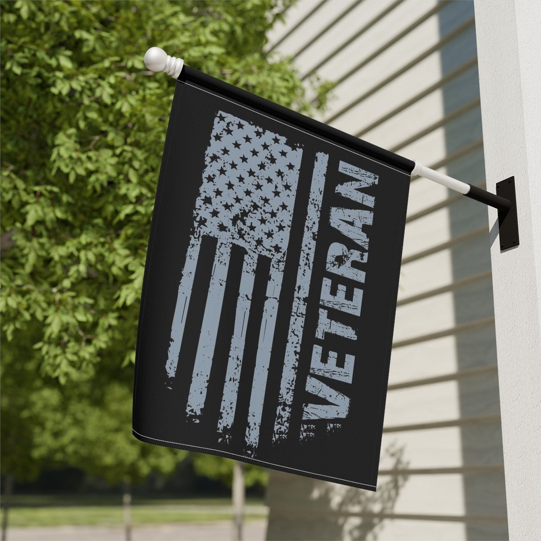 Veteran Flag, USA Veteran House Flag, Veteran Garden Flag, USA House ...