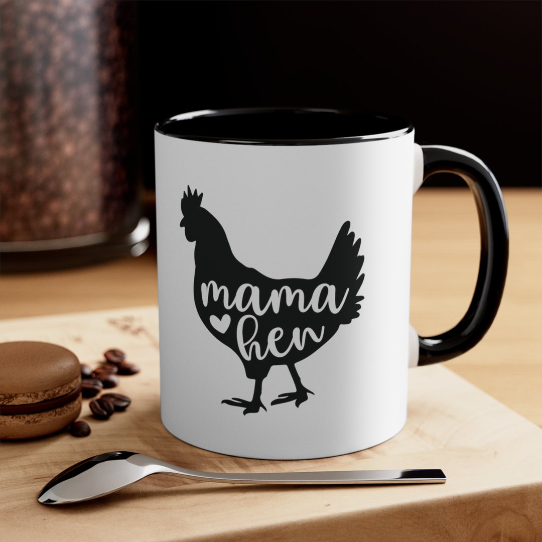 Mama Hen Mug, Cute Mothers Day Cup, Hen Mug, Farmhouse Mug, Mom Gift ...