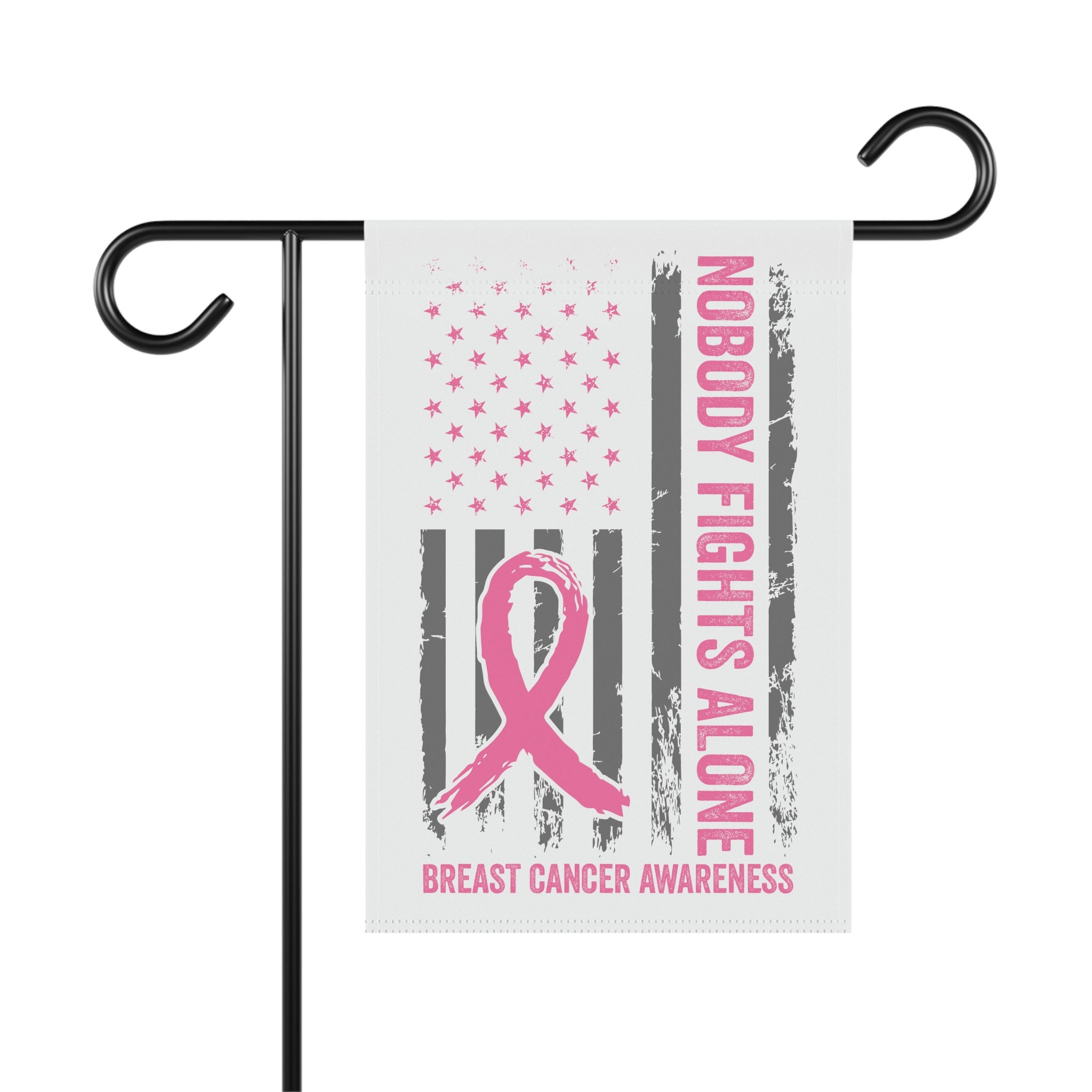 Breast Cancer Flag, Breast Cancer House Flag, Breast Cancer Garden Flag ...