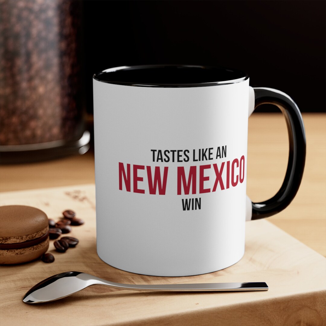 New Mexico Mug, Tastes Like a New Mexico Win, Football Gifts, New ...