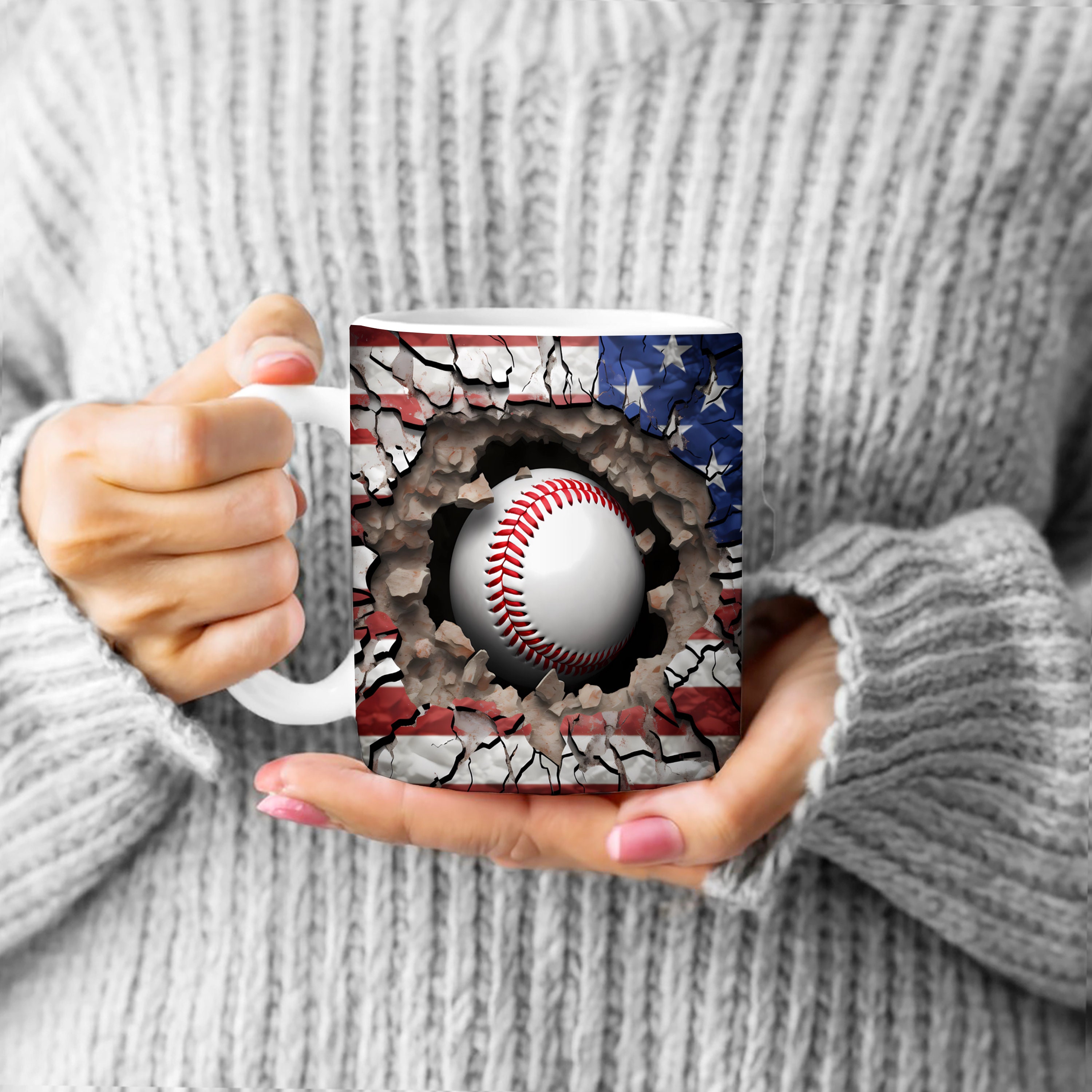 Baseball Mug, USA Mug, Baseball Team Coffee Mug, Baseball Coach Mug ...