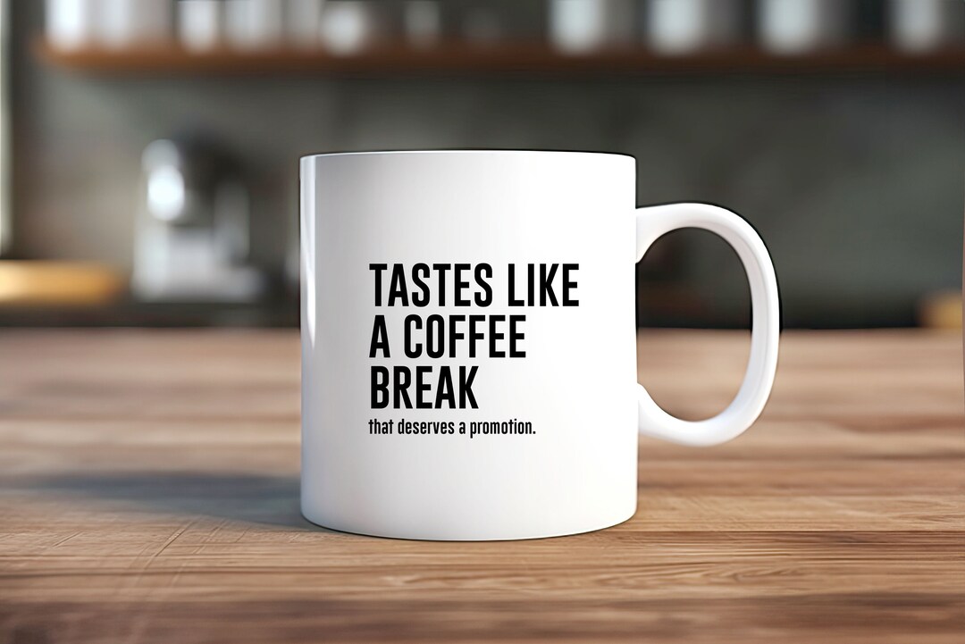 Coffee Break Mug Funny Business Coffee Mug - Etsy