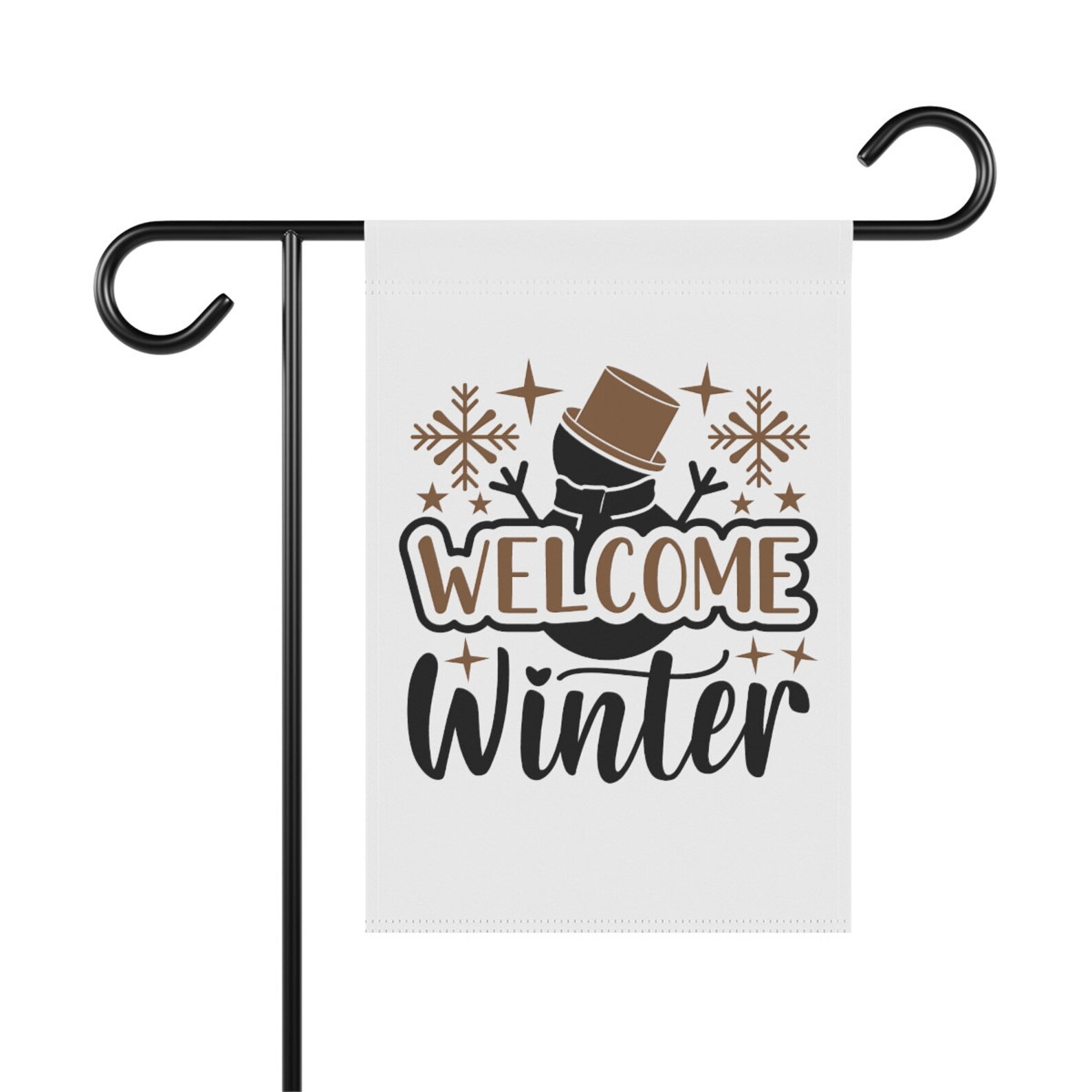 Welcome Winter Flag Winter House Flag Winter Garden Flag - Etsy