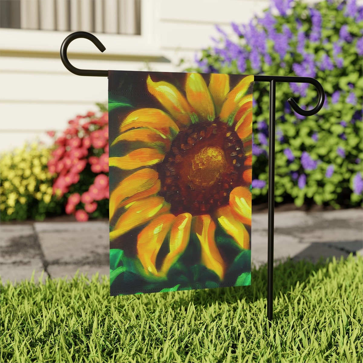 Sunflower Flag Sunflower House Flag Sunflower Garden Flag - Etsy