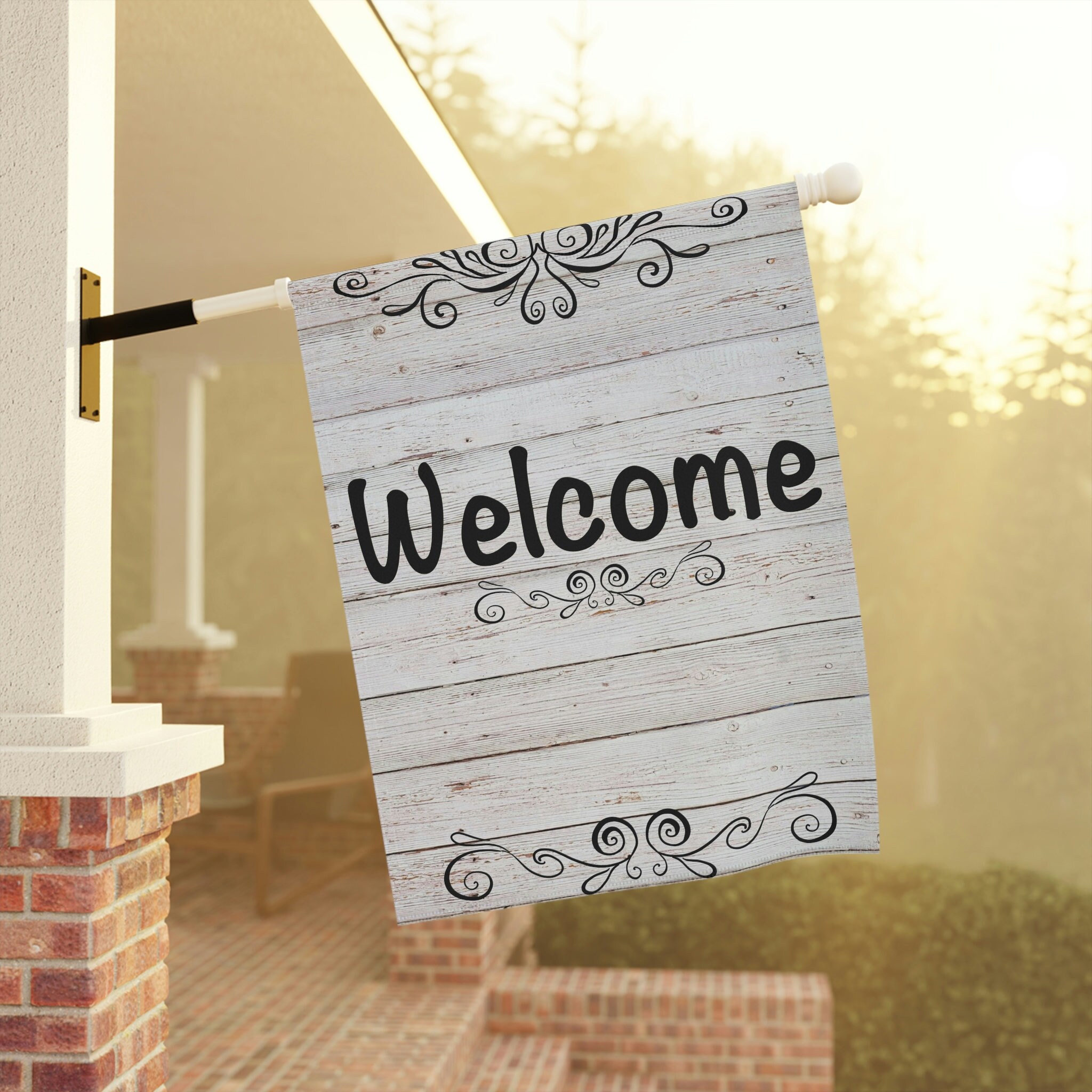 Home Welcome Flag Farmhouse Flag Welcome Home Flag Outdoor - Etsy