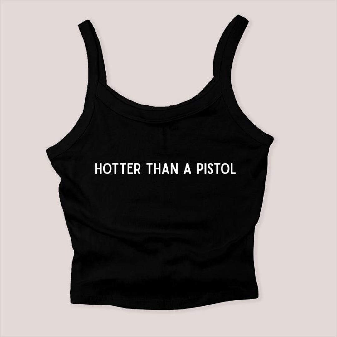 Texas Shirt Micro Rib Tank, Hotter Than A... Tank Top, Hotter Than A ...