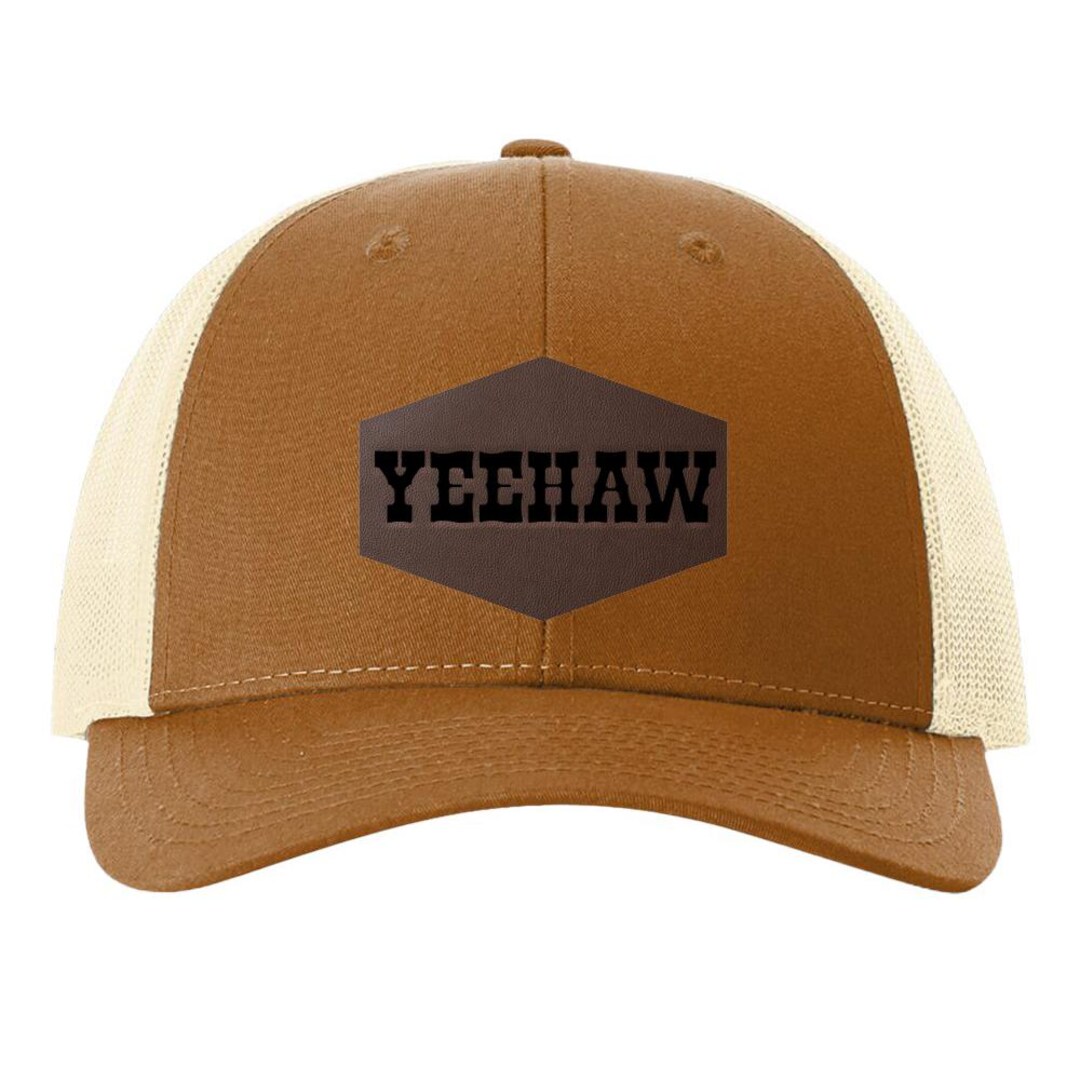 Texas Patch Hat, Yeehaw Trucker Hat, Yeehaw Patch Hat, Yeehaw Hat ...