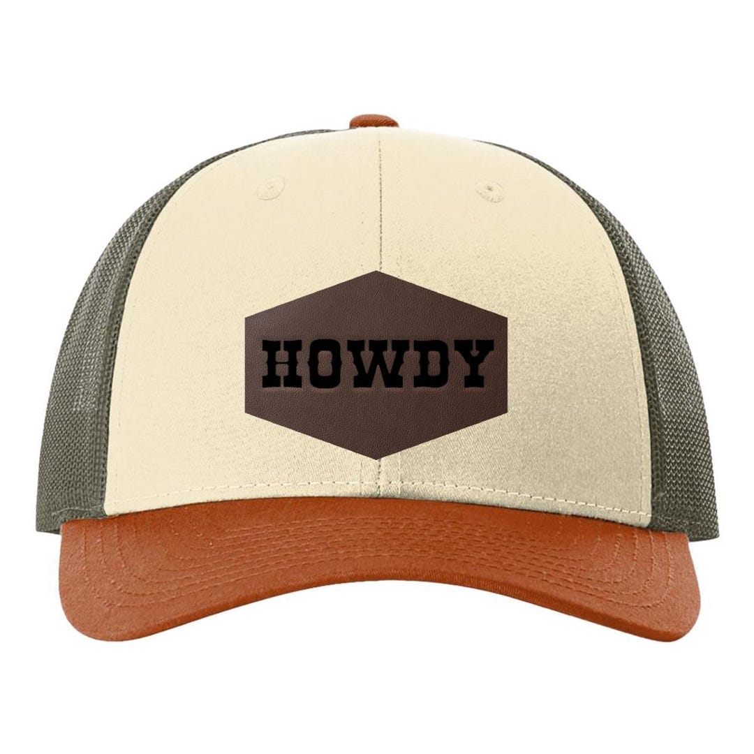 Texas Patch Hat, Howdy Trucker Hat, Howdy Patch Hat, Howdy Hat, Texas ...