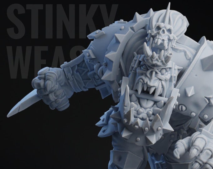 Orc Star Player for Fantasy Football | Black Orc | Ghoul Chewer ...