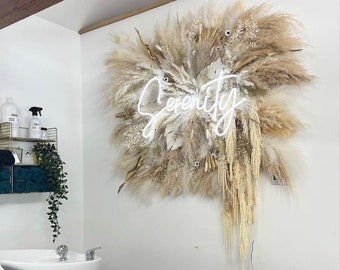 Pampas Cloud & Neon Sign | Pampas Neon Sign | Home Decor | Pampas Cloud ...