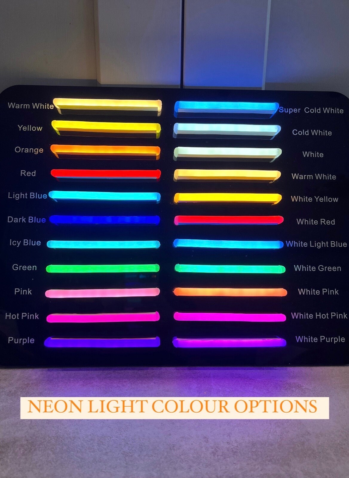 Pampas and Neon Sign: Bespoke Salon Wedding Flower Decor - Etsy