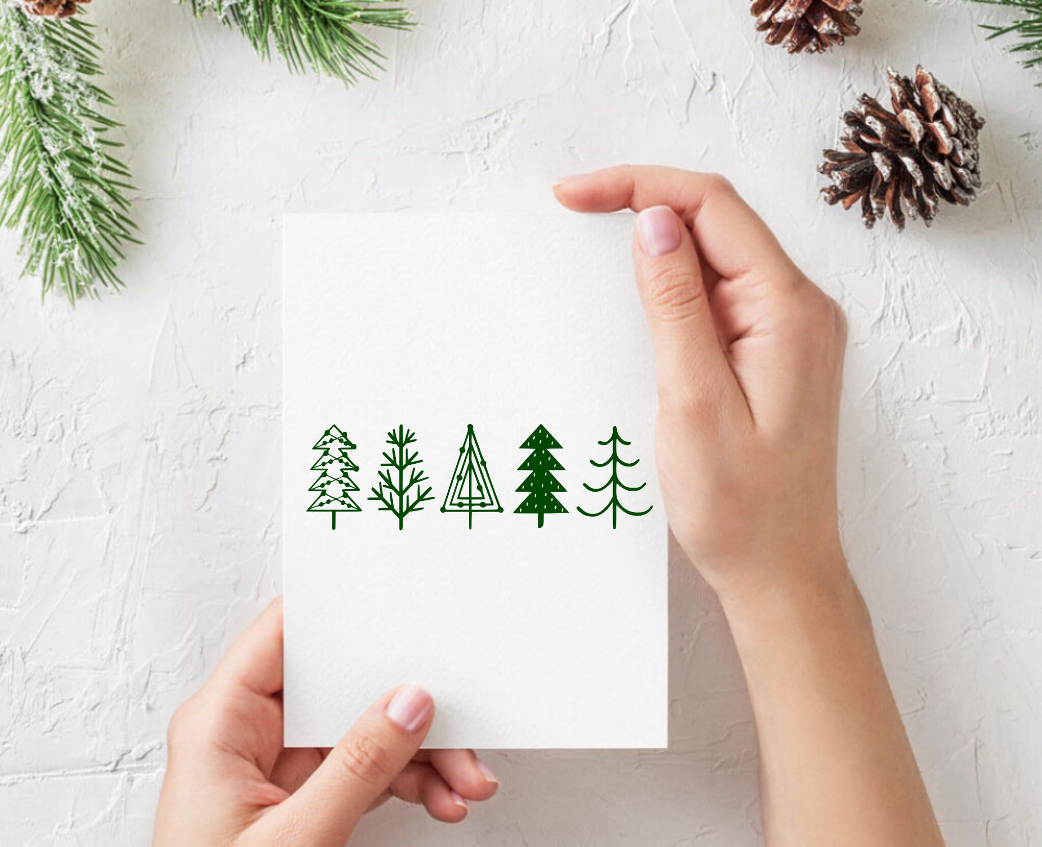 Simple Christmas Tree Svg, Png, Dxf Colorful Christmas Tree Design ...