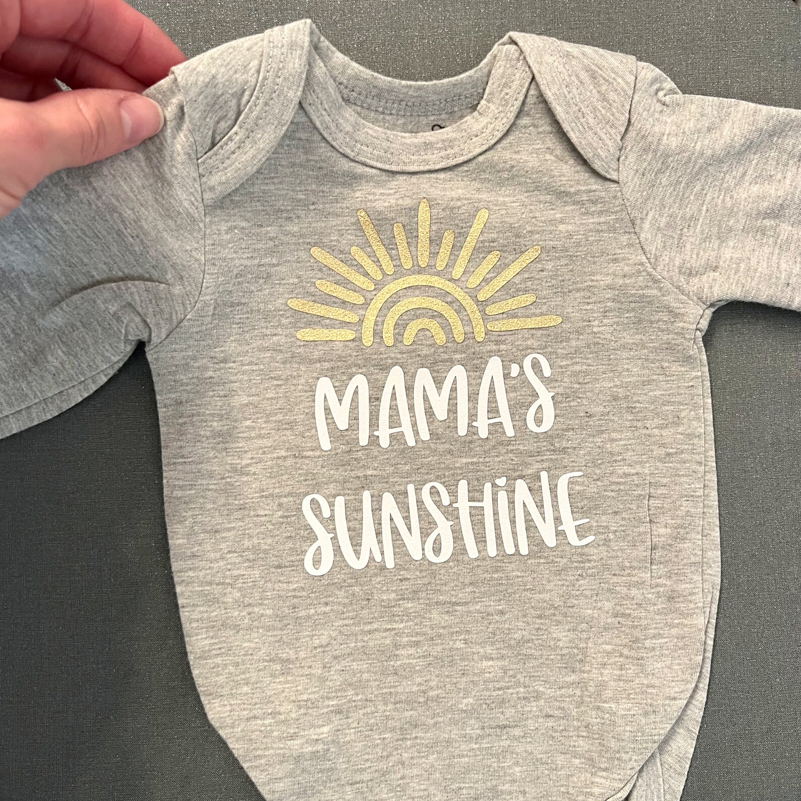 Mama's Sunshine Svg, Png, Dxf | Baby Sunshine Svg | Baby Onesie Svg ...