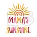 Mama's Sunshine Svg, Png, Dxf | Baby Sunshine Svg | Baby Onesie Svg ...
