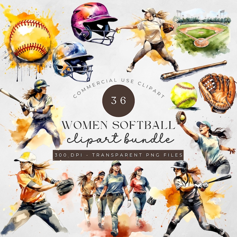 Softball Art - Etsy