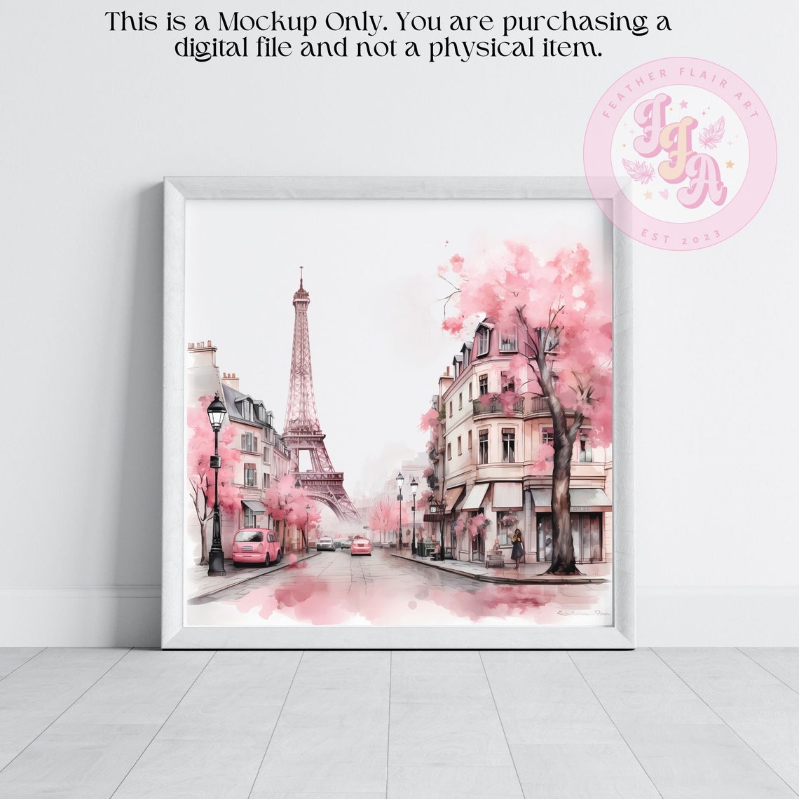 32 Pink Paris Clipart Bundle PNG Watercolor Romantic Paris French ...