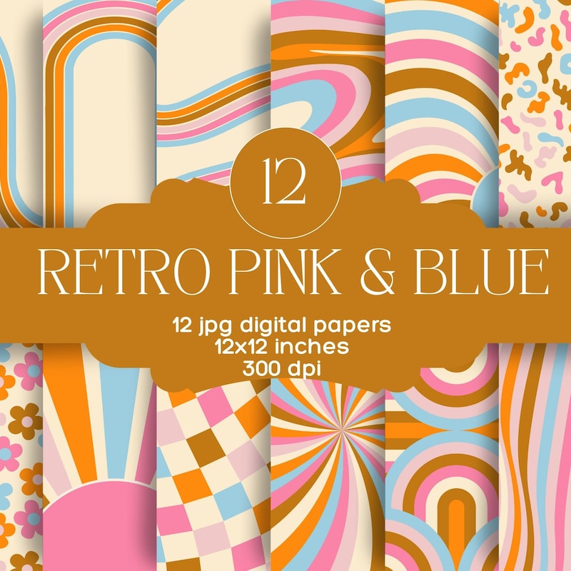 Digital Scrapbook Paper - Etsy