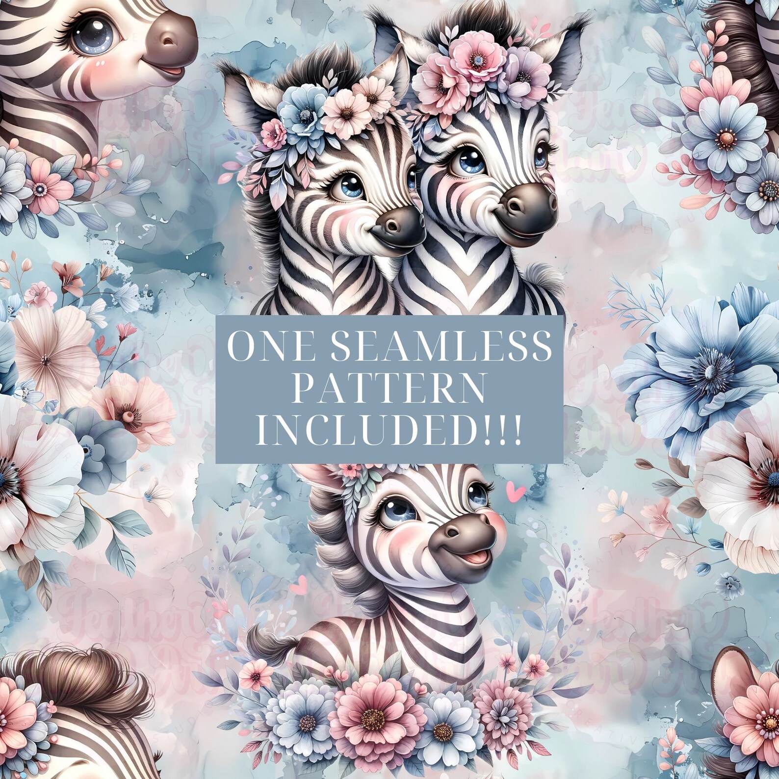 Cute Baby Zebra Clipart Bundle, Sweet Zebra, Baby Girl, Zebra PNG, Baby ...