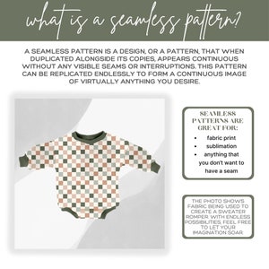 Boho Checkered Seamless Digital Pattern, Checkerboard Pattern, Beige ...