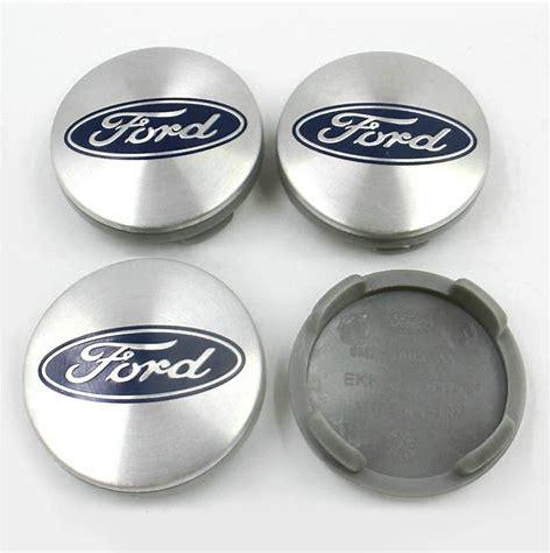4pcs Set Ford High Quality Hand Made Center Wheel Cap Stickers Gas Tank ...