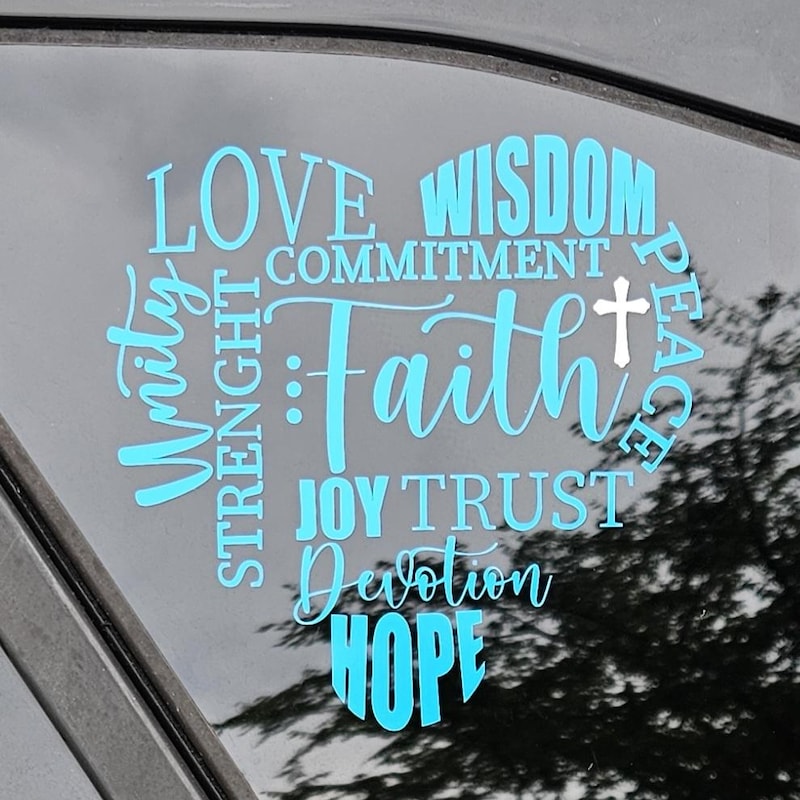 Christian Car Decals - Etsy