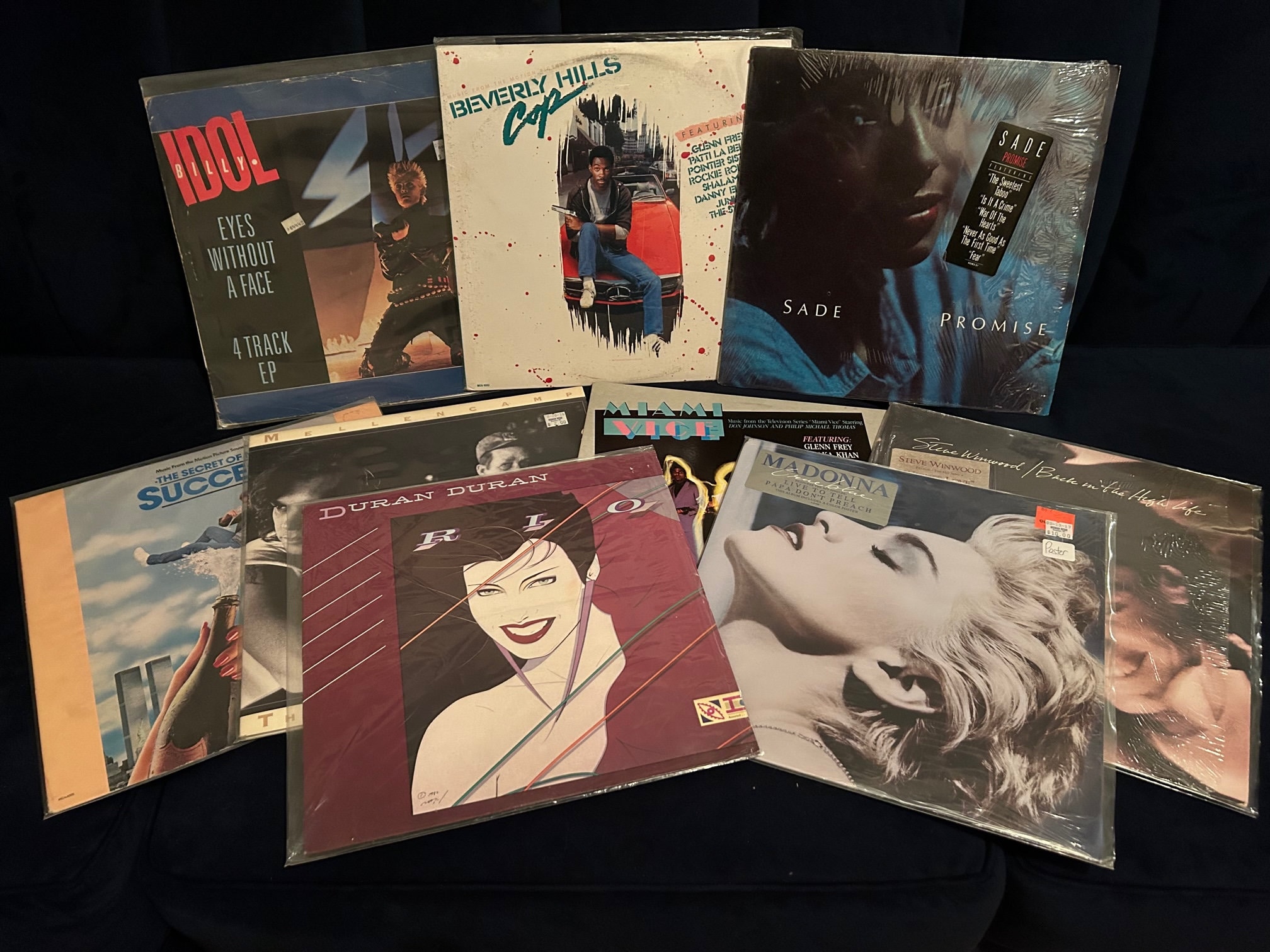Curated 80's Vinyl Set | Handpicked Record Collections | Gifts for 80's ...