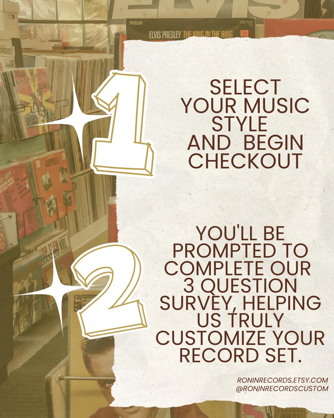 Curated Classic Rock Vinyl Set | Handpicked Record Collections | Gifts ...
