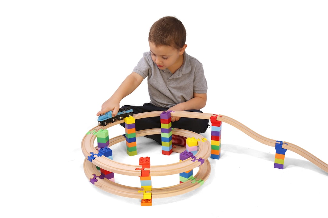 Spiral Mountain 80pc| Brio Compatible |thomas Track |train Track ...