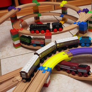 Spiral Mountain 80pc| Brio Compatible |thomas Track |train Track ...