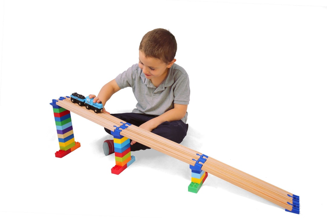 Dual Racing Track Coaster 34pcs | Brio Compatible | Thomas Track ...