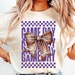 Football Mom PNG: Purple and Gold Team Spirit, Distressed, Sublimation ...