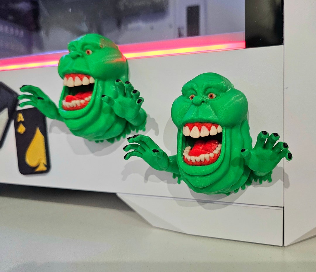 Ghostbusters Slimer Fridge Magnet Quirky Character for Retro Kitchen ...