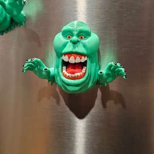 Ghostbusters Slimer Fridge Magnet Quirky Character for Retro Kitchen ...