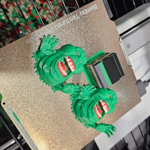 Ghostbusters Slimer Fridge Magnet Quirky Character for Retro Kitchen ...