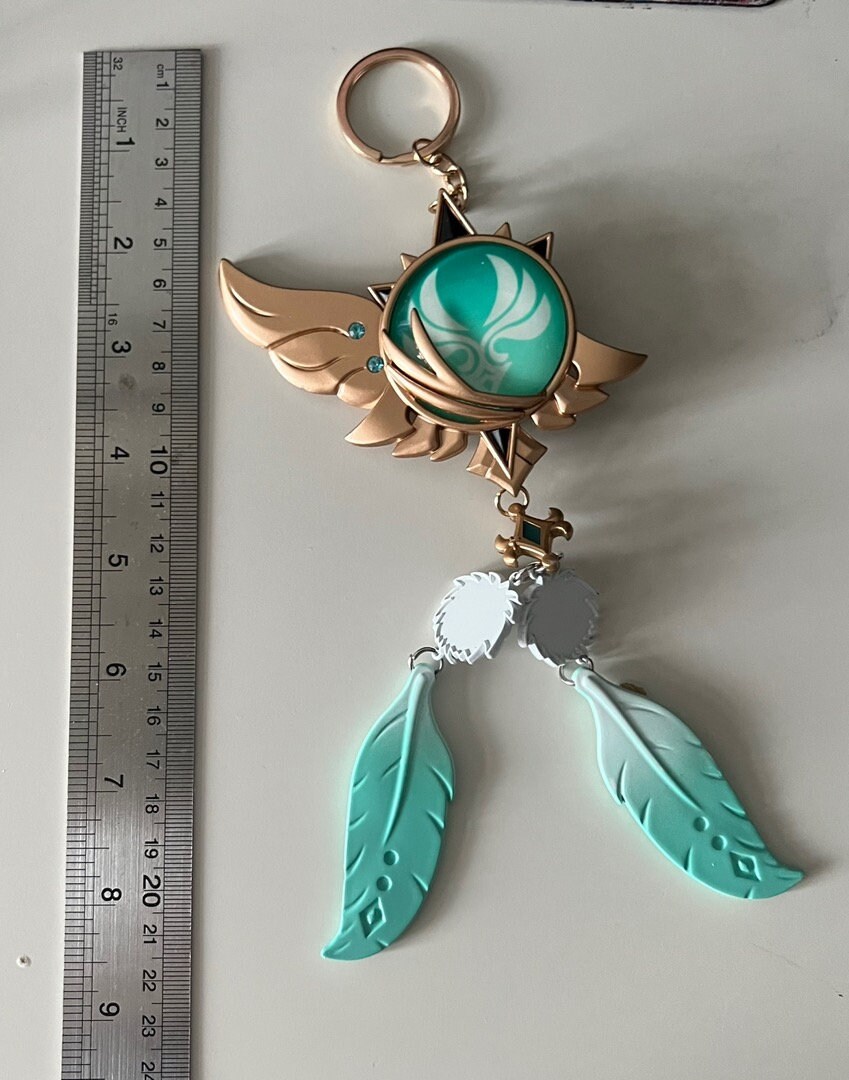 Genshin Impact Wanderer Vision of God Cosplay Anime Genshin Zhongli ...