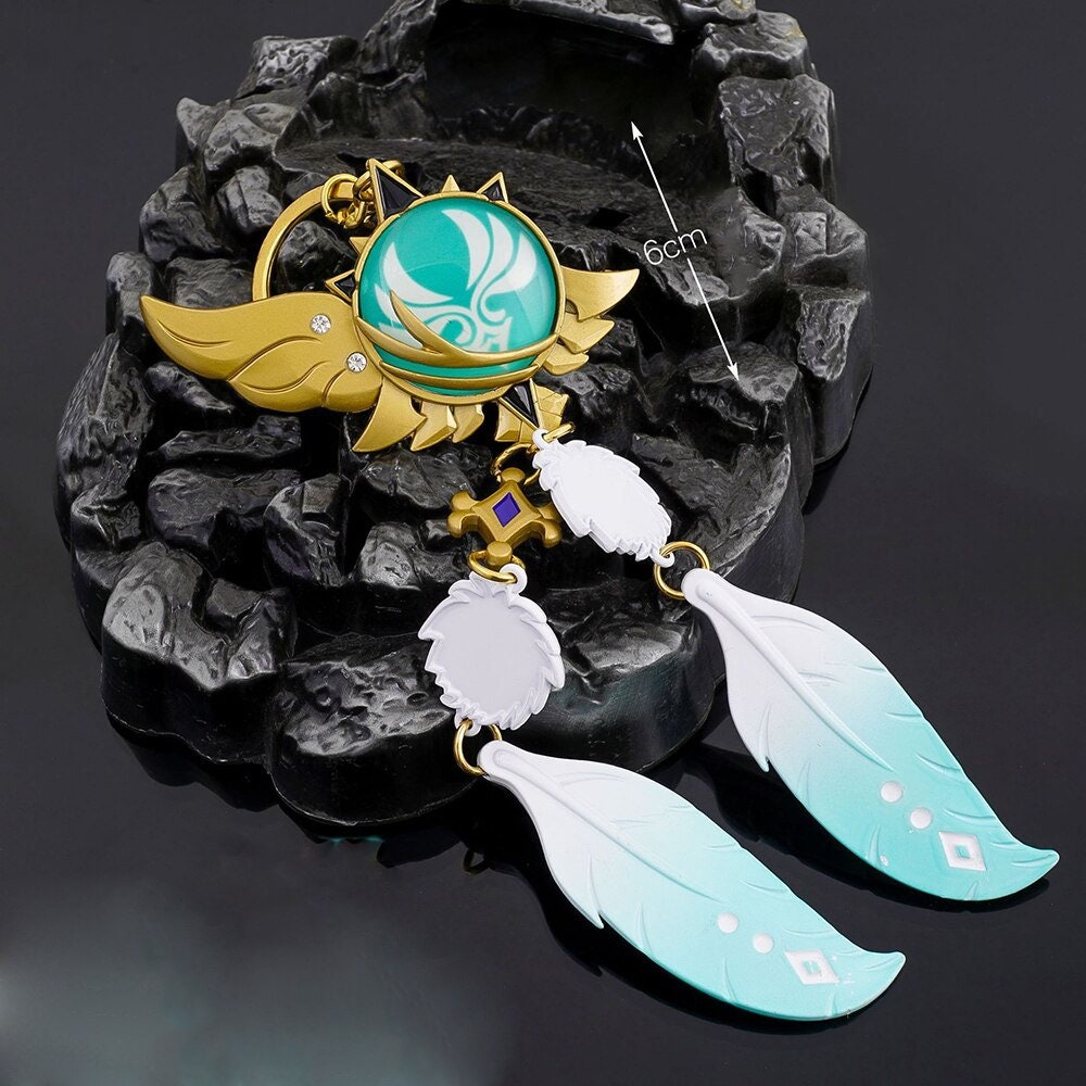 Genshin Impact Wanderer Vision of God Cosplay Anime Genshin Zhongli ...