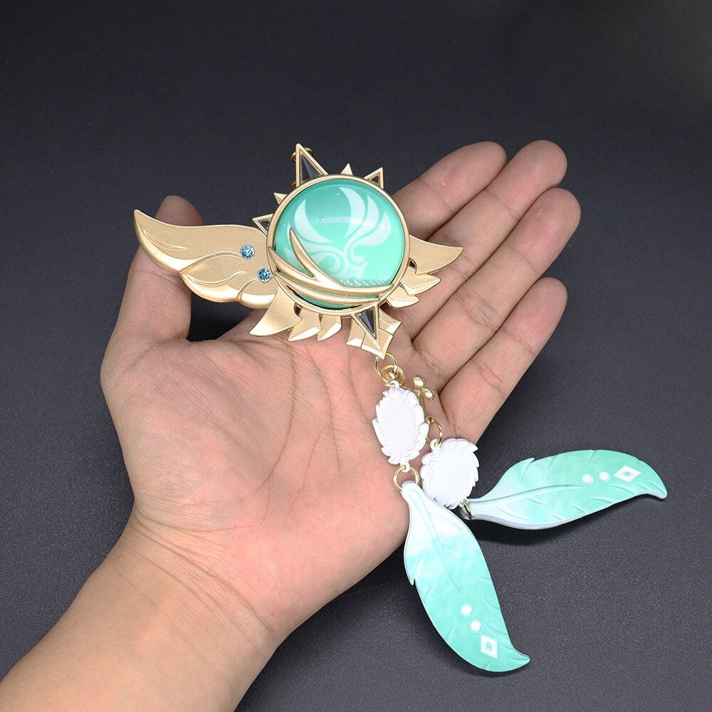 Genshin Impact Wanderer Vision of God Cosplay Anime Genshin Zhongli ...