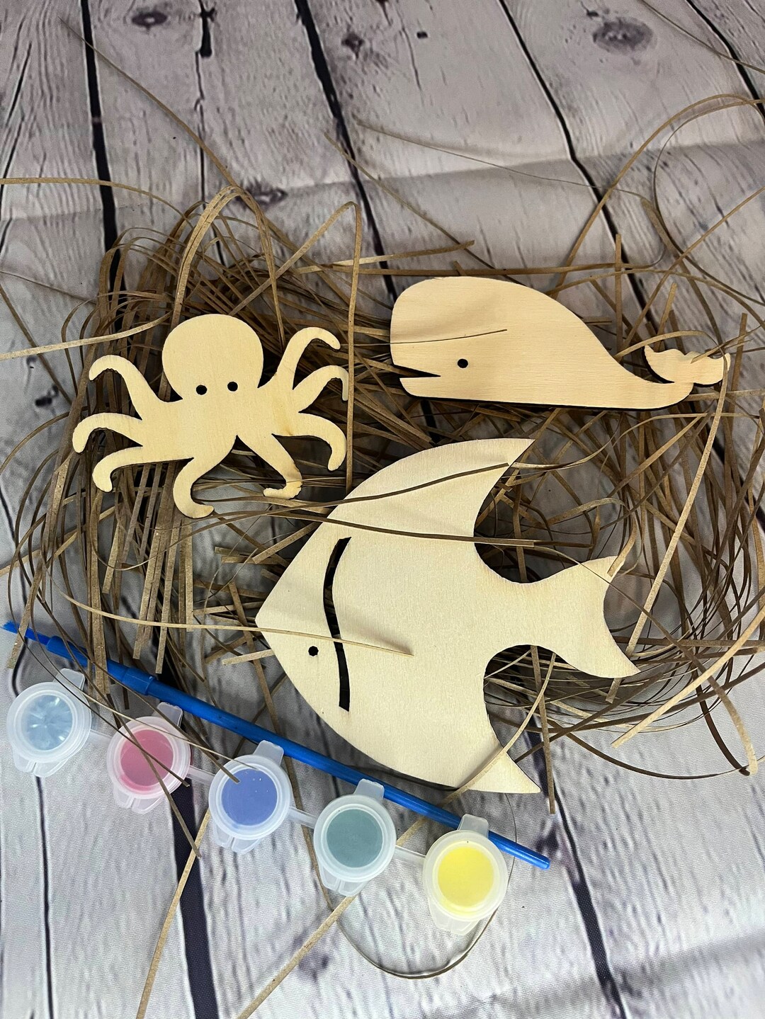Sea Creature Craft Kit for Kids Kids Art Art Creative Kids Gift Paint ...