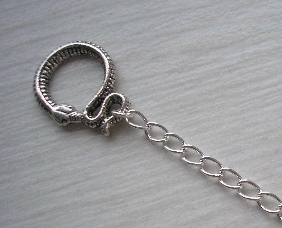 Snake Toggle Clasp Extension Chain for a Necklace Bracelet or Anklet ...