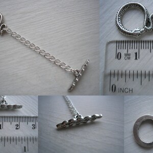 Snake Toggle Clasp Extension Chain for a Necklace Bracelet or Anklet ...